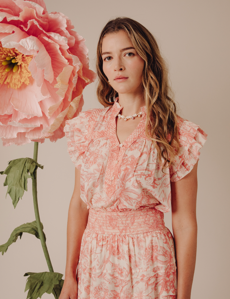 Sara Top (Joni Print) – Shop the Holiday