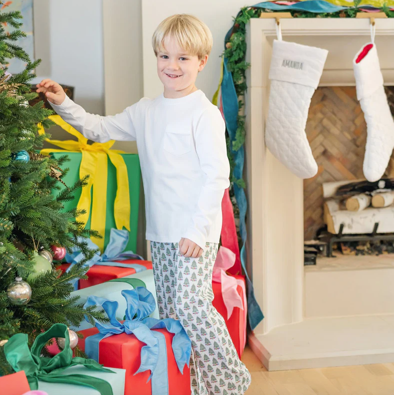 Beckett Boys' Pant in Under the Christmas Tree – Shop the Holiday