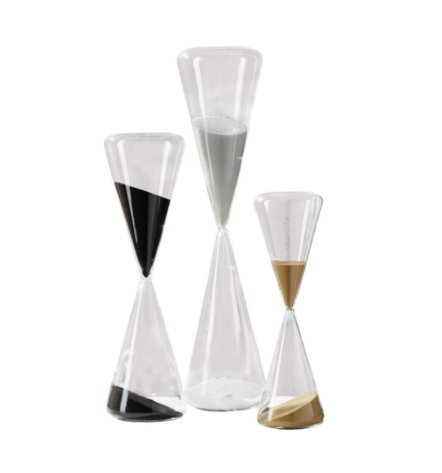 Conical Glass Sand Timer – Shop the Holiday